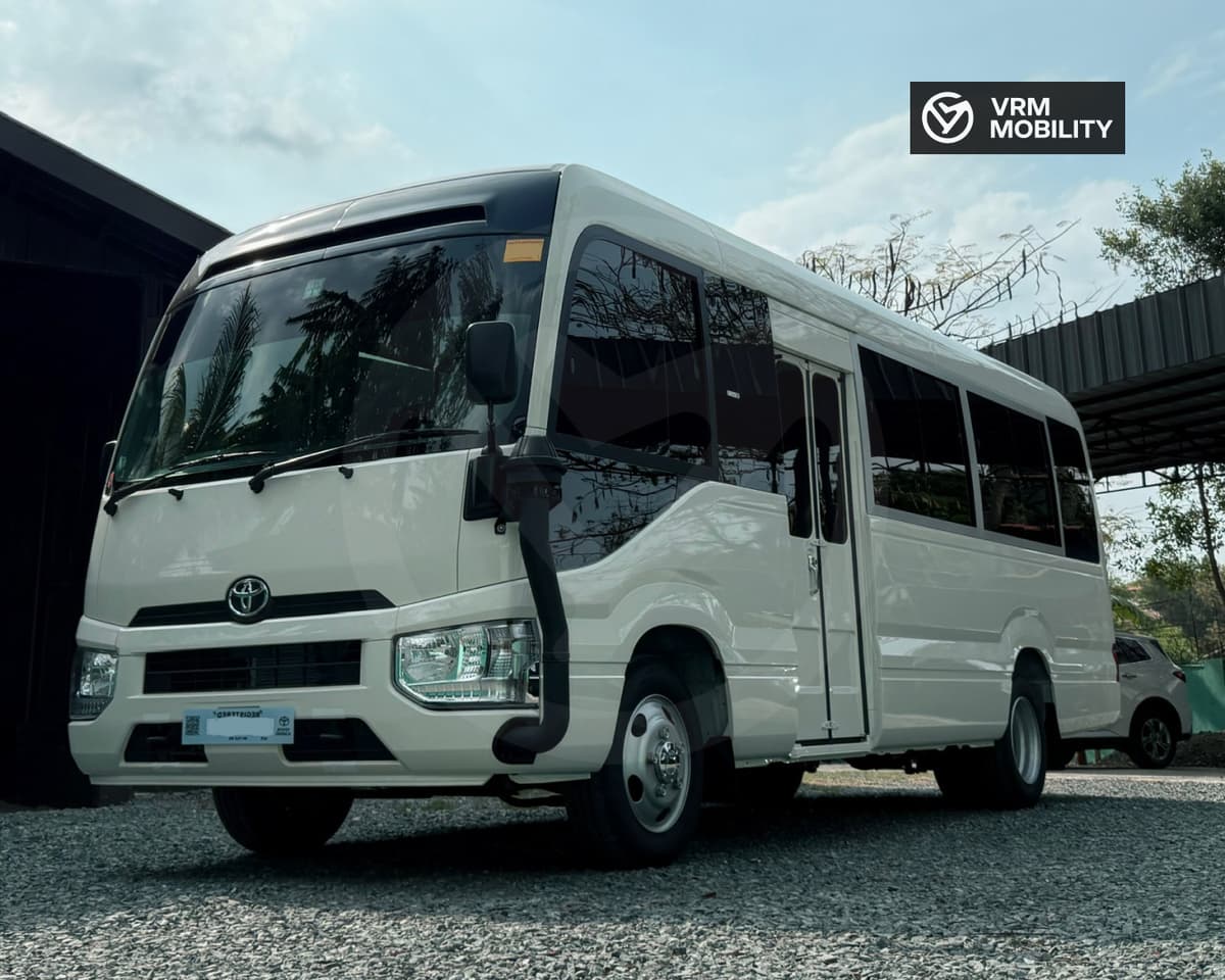Toyota Coaster Car Rental in Metro Manila | VRM Mobility